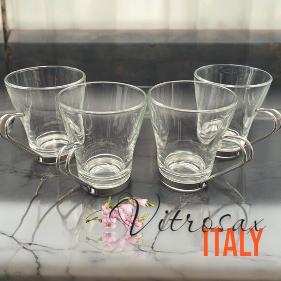 Vitrosax Italy | Kitchen | Vintage Italian Vitrosax Mugs Made Italy ...